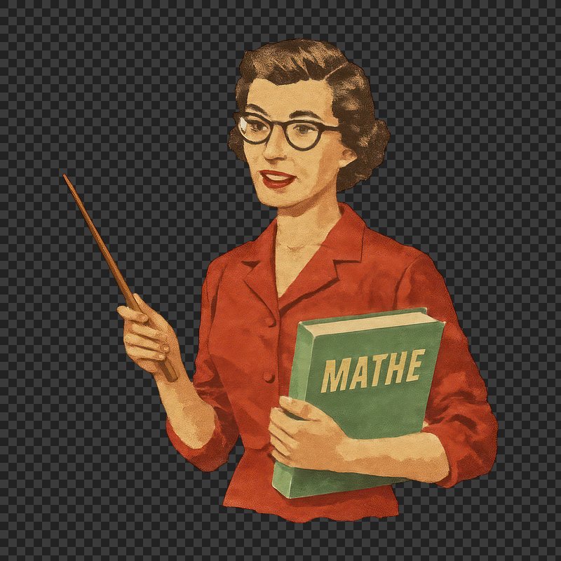 Math Teacher PNG Images | Free Photos, PNG Stickers, Wallpapers ...