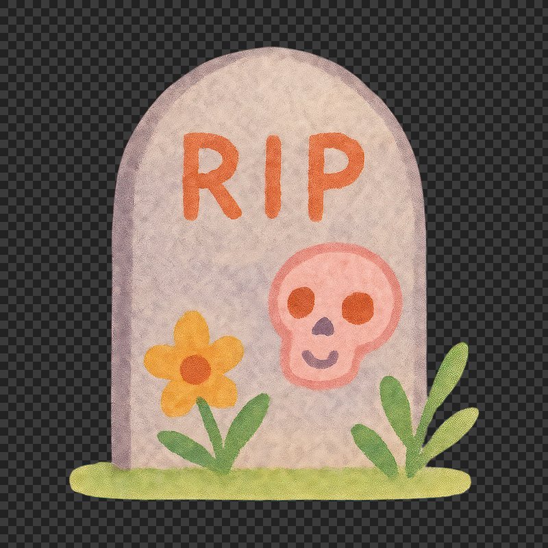 Funeral Grave Illustration Tombstone Cartoon PNG Images | Free Photos ...