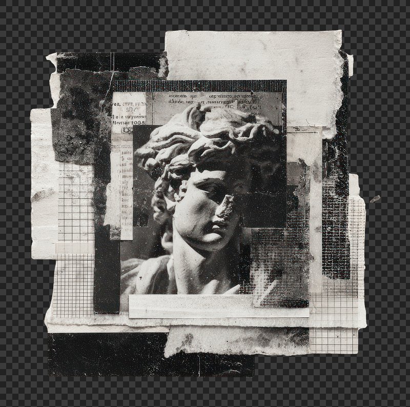 Collage composition fragmented abstract | Free Photo Illustration ...