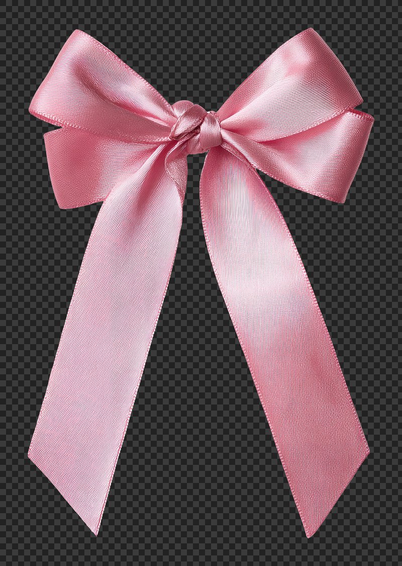 Pink Bow Transparent PNG Images | Free Photos, PNG Stickers, Wallpapers ...