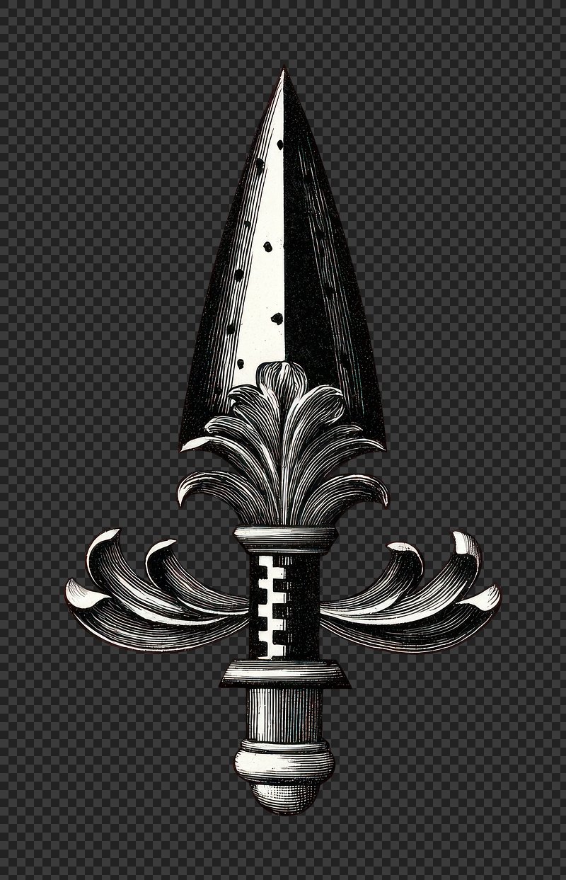 Dagger Design Vintage Art Transparent PNG Images | Free Photos, PNG ...