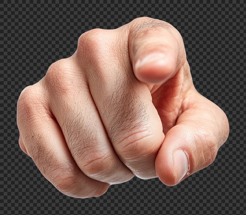 Finger Pointing Transparent PNG Images | Free Photos, PNG Stickers ...