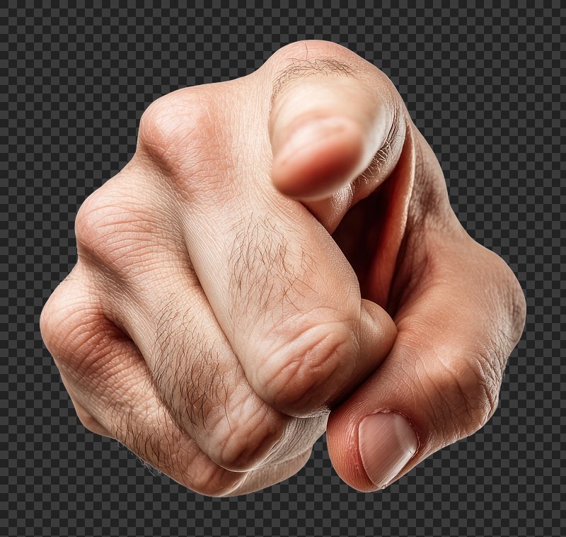 Finger Pointing Transparent PNG Images | Free Photos, PNG Stickers ...
