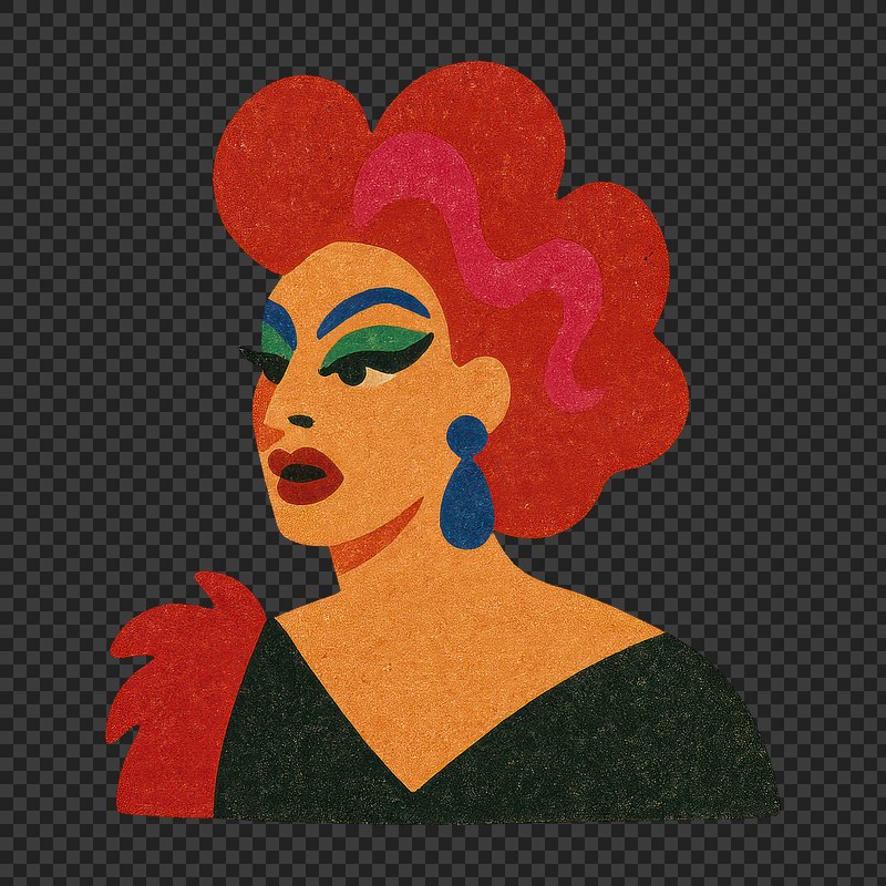 Drag+illustrated Paper Collage Images | Free Photos, PNG Stickers ...