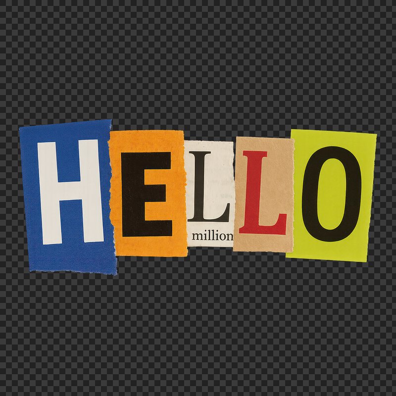 Newspaper+letter Collage Background Images | Free Photos, PNG Stickers ...