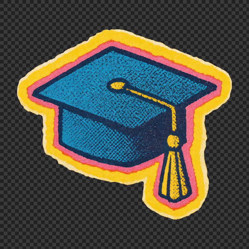 PNG Vintage academic cap illustration | Free PNG - rawpixel