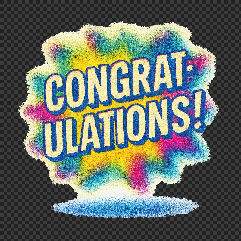 Congratulations Transparent Images | Free Photos, PNG Stickers ...