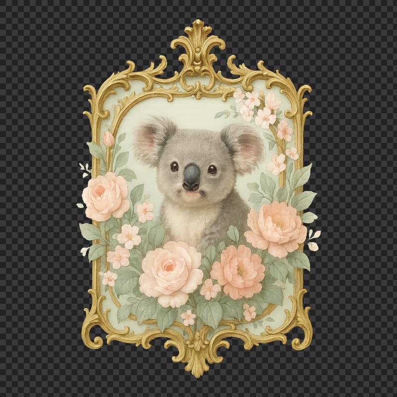 Cute+angle Gold Frame Images | Free Photos, PNG Stickers, Wallpapers ...