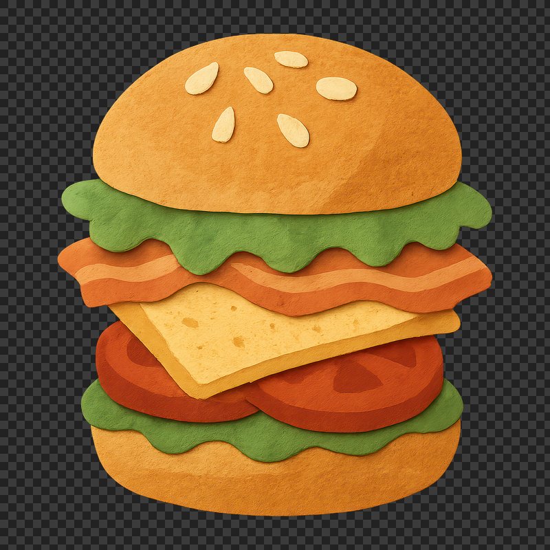 Burgers Sandwich Shadow Art Images | Free Photos, PNG Stickers ...