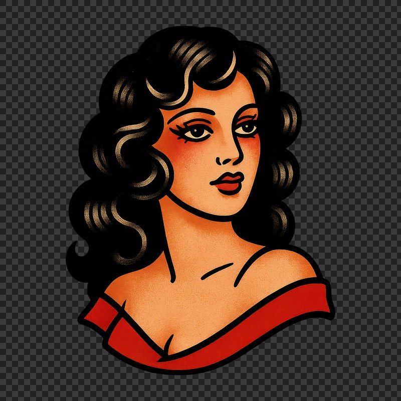 Girl+in+old+school Face Images | Free Photos, PNG Stickers, Wallpapers ...