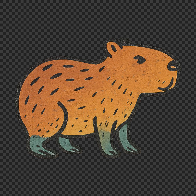 Capybara PNG Images | Free Photos, PNG Stickers, Wallpapers ...