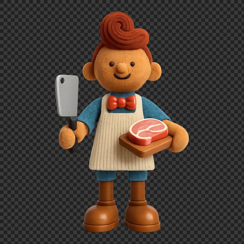 Cleaver Butcher Meat PNG Images | Free Photos, PNG Stickers, Wallpapers ...