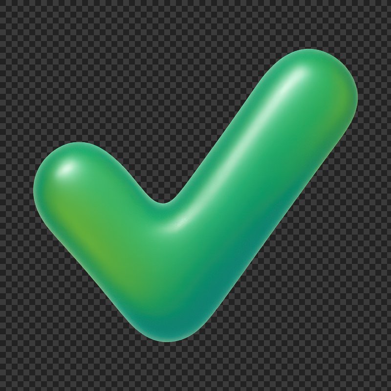 Green+checkmark PNG Images | Free Photos, PNG Stickers, Wallpapers ...