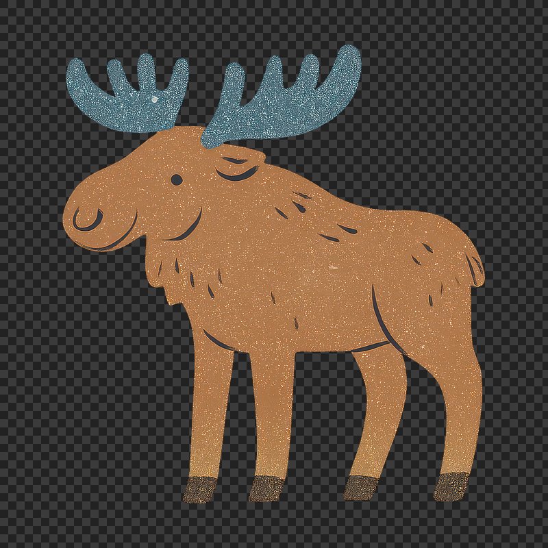 Cartoon Moose Images | Free Photos, PNG Stickers, Wallpapers ...
