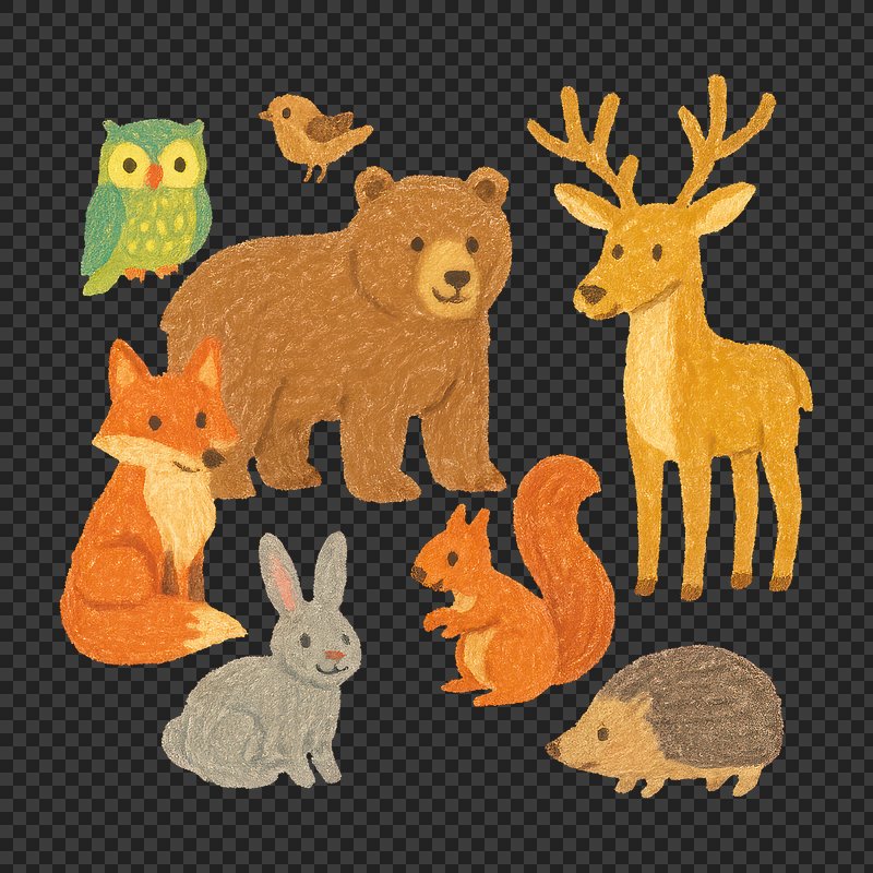 Bear Drawing Transparent PNG Art Border Images | Free Photos, PNG ...
