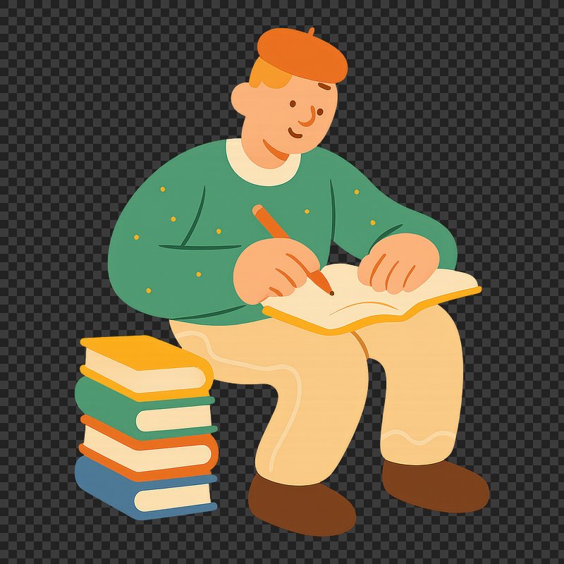 Writing Cartoon Images | Free Photos, PNG Stickers, Wallpapers ...