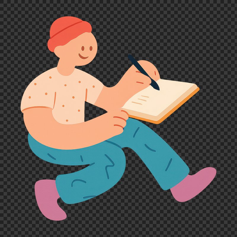 Writing Cartoon Images | Free Photos, PNG Stickers, Wallpapers ...