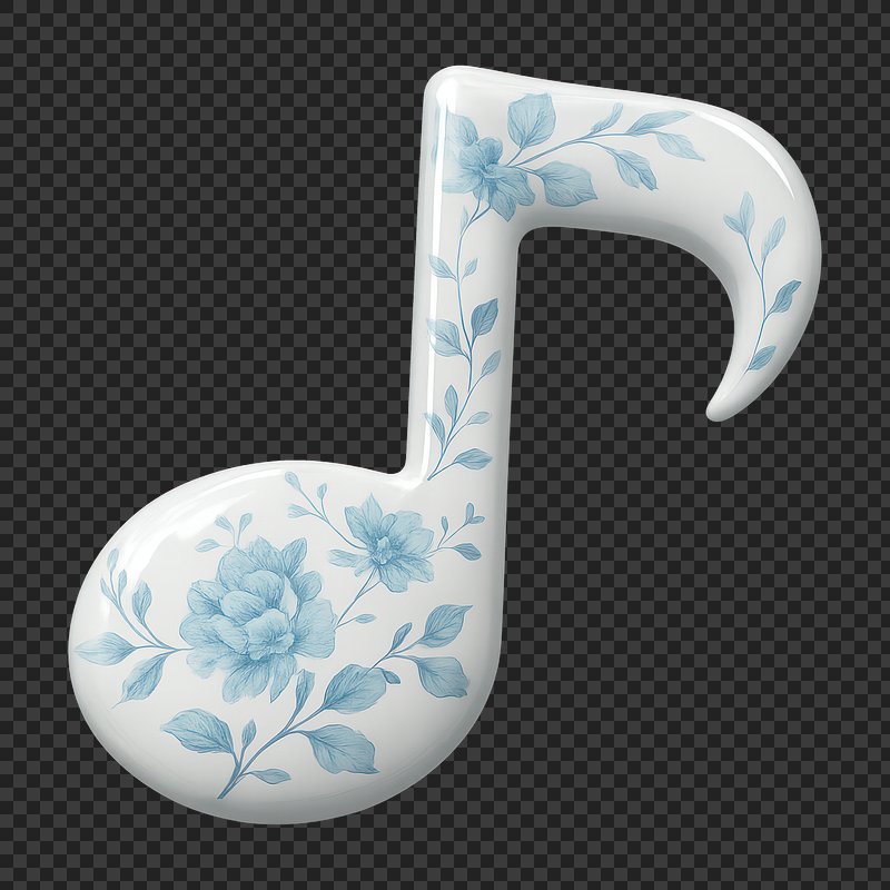 Blue Music Notes PNG Images | Free Photos, PNG Stickers, Wallpapers ...