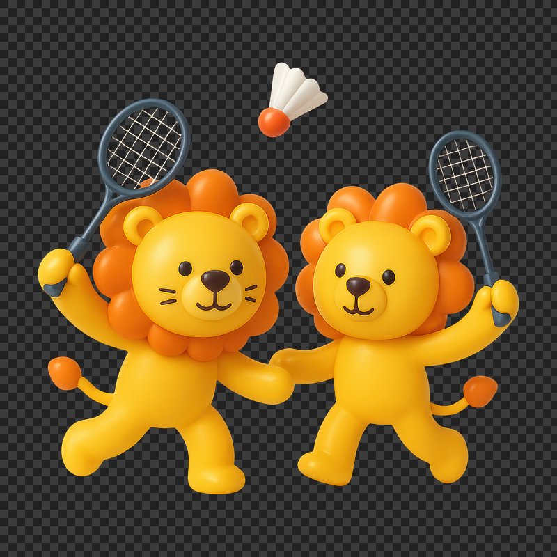 Badminton Cartoon Images | Free Photos, PNG Stickers, Wallpapers ...