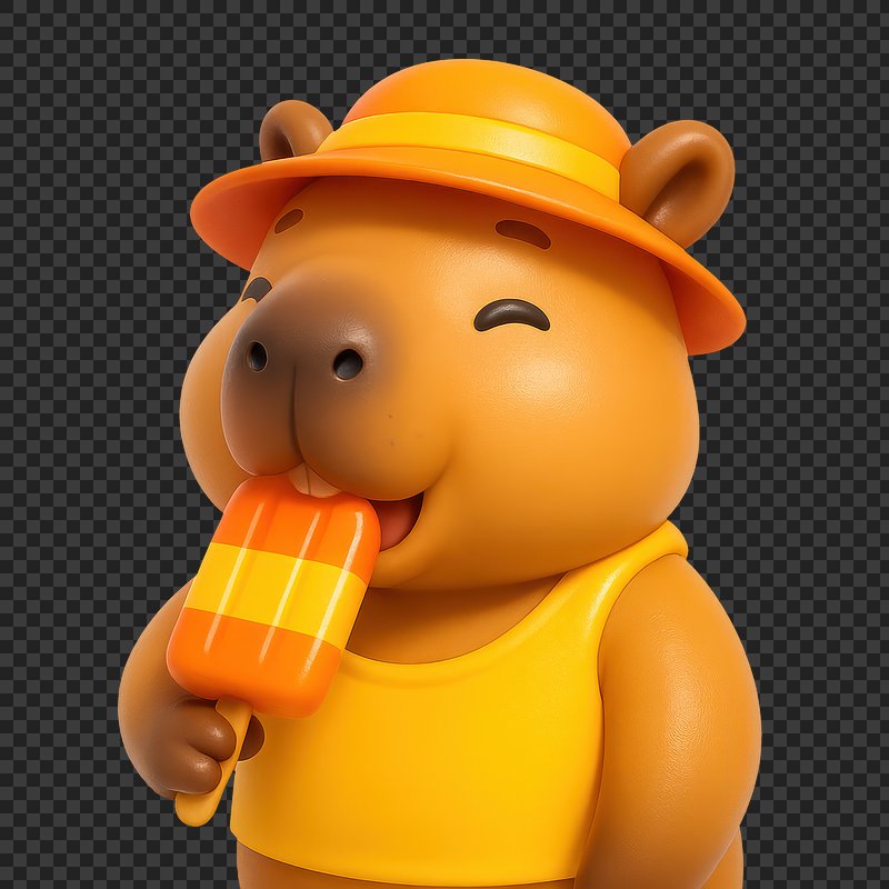 Transparent Capybara Cartoon Images | Free Photos, PNG Stickers ...