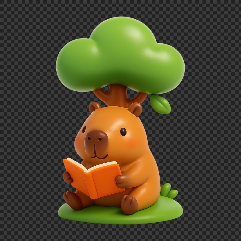 Capybara Cartoon Cute Images | Free Photos, PNG Stickers, Wallpapers ...