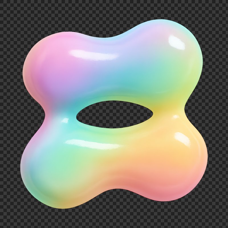 Gradient Blob Shadow Design Transparent PNG Images | Free Photos, PNG ...