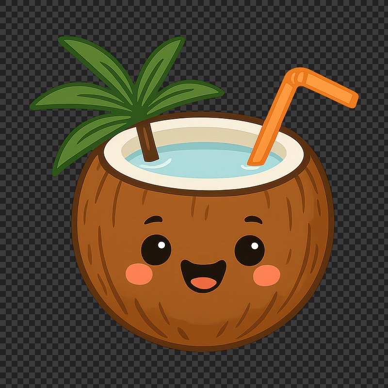 Coconut Cartoon Images | Free Photos, PNG Stickers, Wallpapers ...