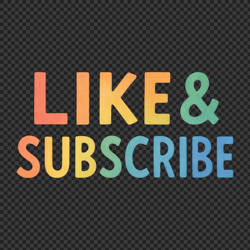 Subscribe Wording PNG Images | Free Photos, PNG Stickers, Wallpapers ...