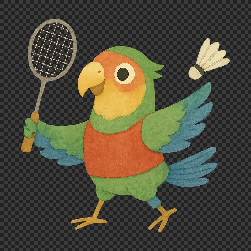 Badminton Cartoon Images | Free Photos, PNG Stickers, Wallpapers ...