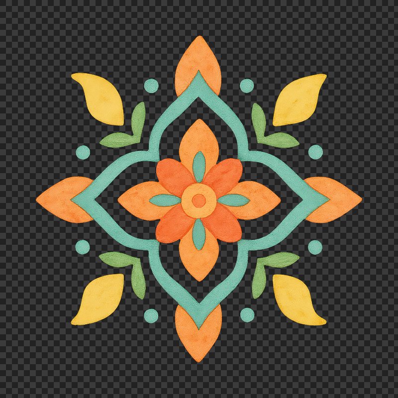 Rangoli PNG Images | Free Photos, PNG Stickers, Wallpapers ...
