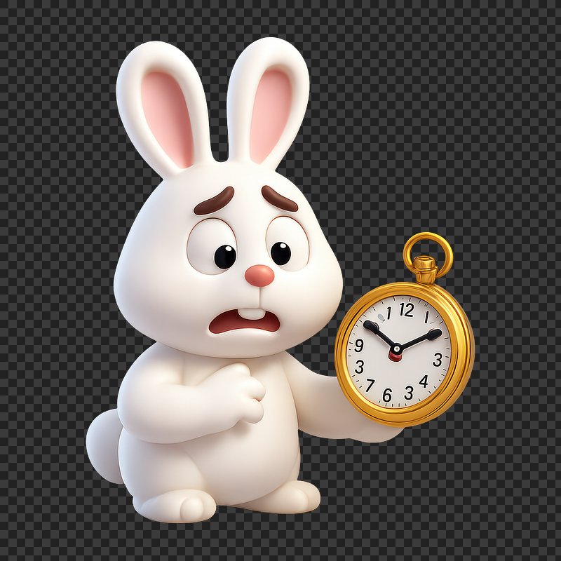 Rabbit With Clock Images | Free Photos, PNG Stickers, Wallpapers ...