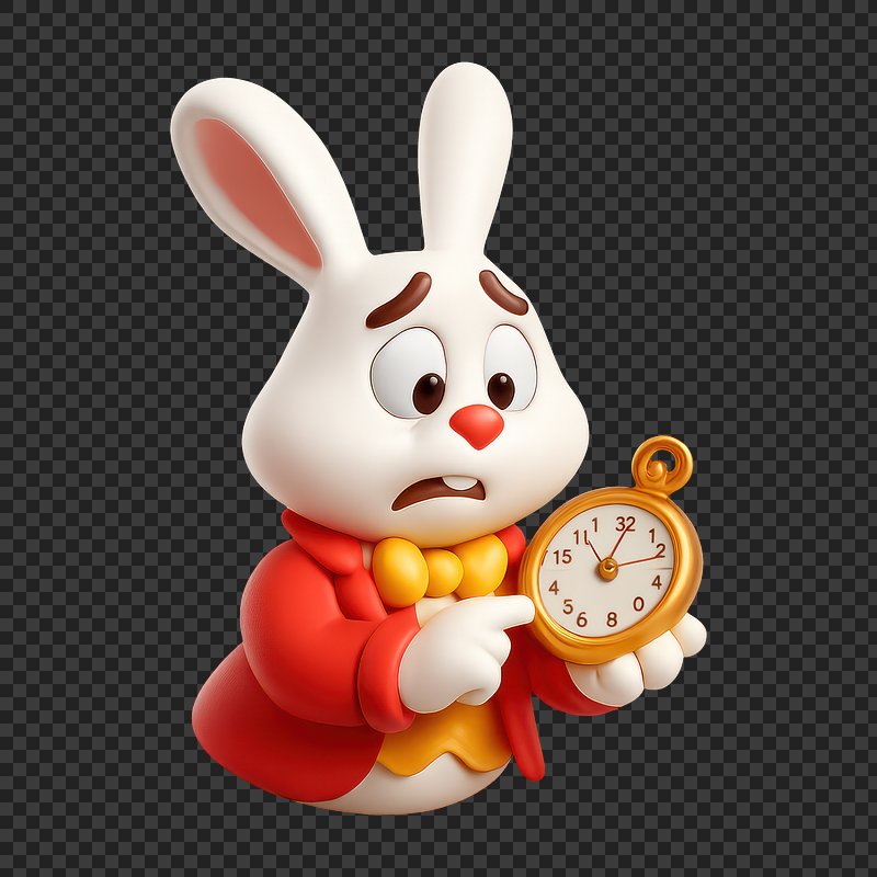 Rabbit With Clock Images | Free Photos, PNG Stickers, Wallpapers ...