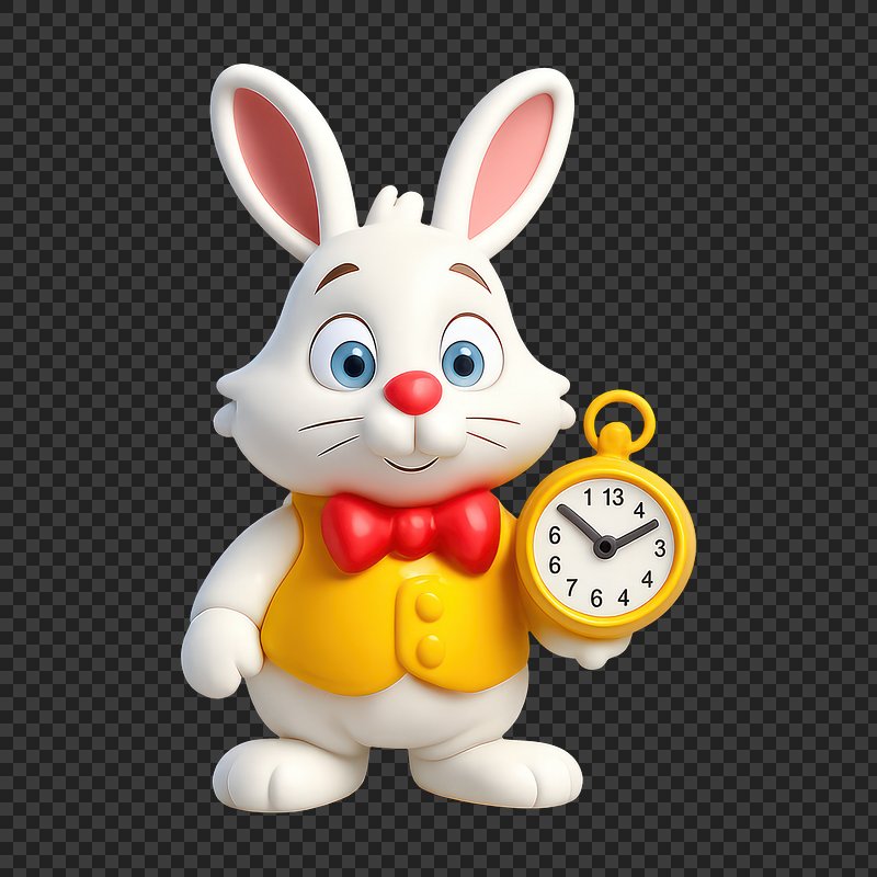Rabbit With Clock Images | Free Photos, PNG Stickers, Wallpapers ...