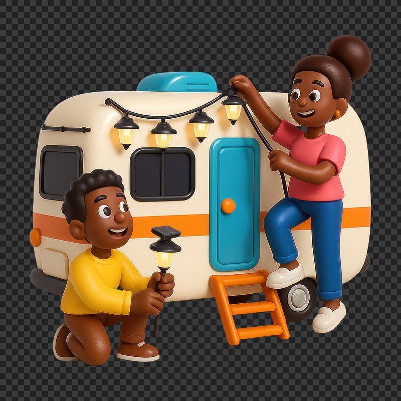 Caravan Cartoon Images | Free Photos, PNG Stickers, Wallpapers ...