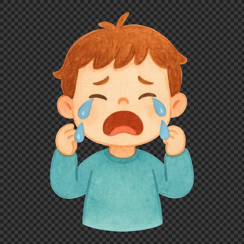 Crying Baby Cartoon Images | Free Photos, PNG Stickers, Wallpapers ...