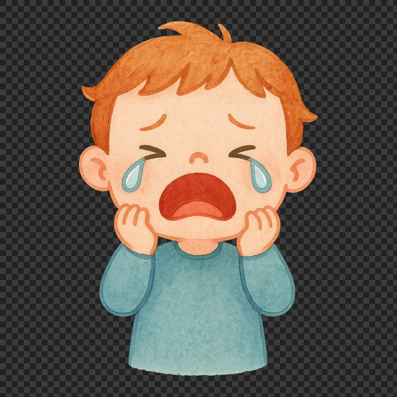 Crying Baby Cartoon Images | Free Photos, PNG Stickers, Wallpapers ...
