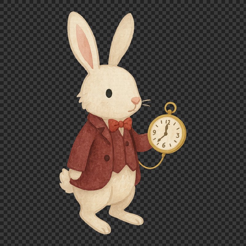 Rabbit With Clock Images | Free Photos, PNG Stickers, Wallpapers ...
