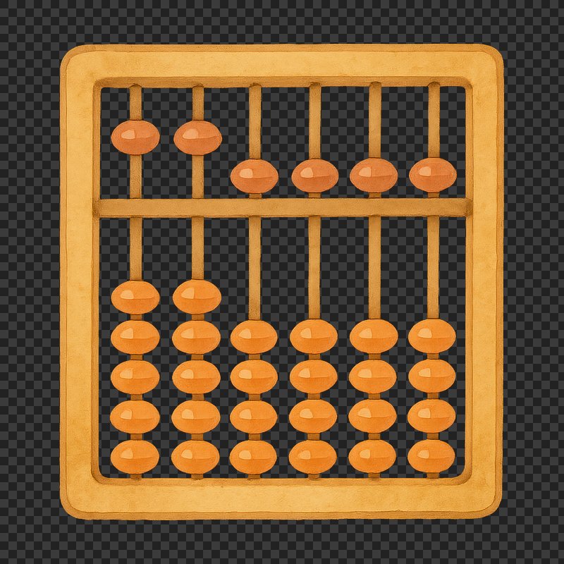 Colorful abacus png sticker, transparent | Free PNG - rawpixel