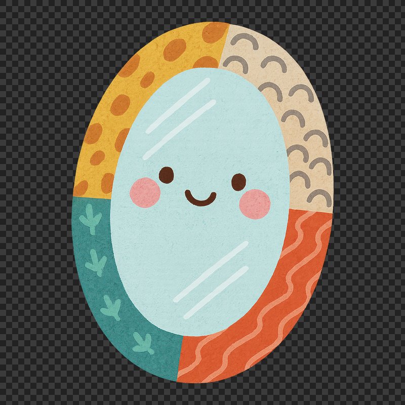 Mirror Book Pattern Cartoon Images | Free Photos, PNG Stickers ...