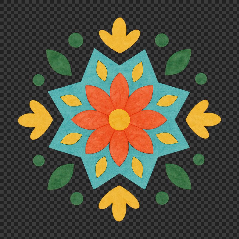 Rangoli PNG Images | Free Photos, PNG Stickers, Wallpapers ...