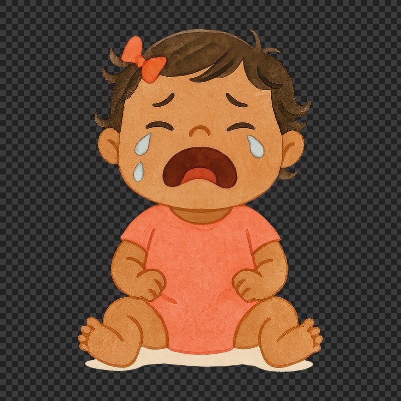 Crying Baby Cartoon Images | Free Photos, PNG Stickers, Wallpapers ...