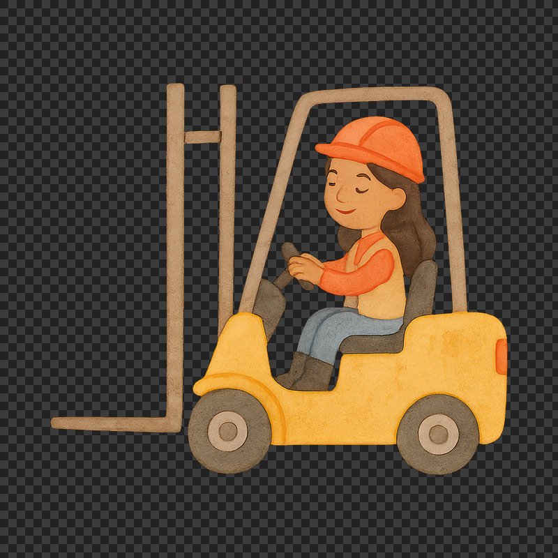 Cartoon Forklift Images | Free Photos, PNG Stickers, Wallpapers ...