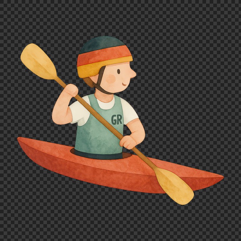 Kayaking Cartoon Images | Free Photos, PNG Stickers, Wallpapers ...