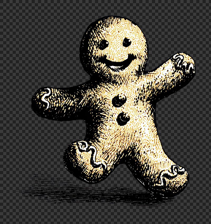 Transparent Cookie Man Design Images | Free Photos, PNG Stickers ...