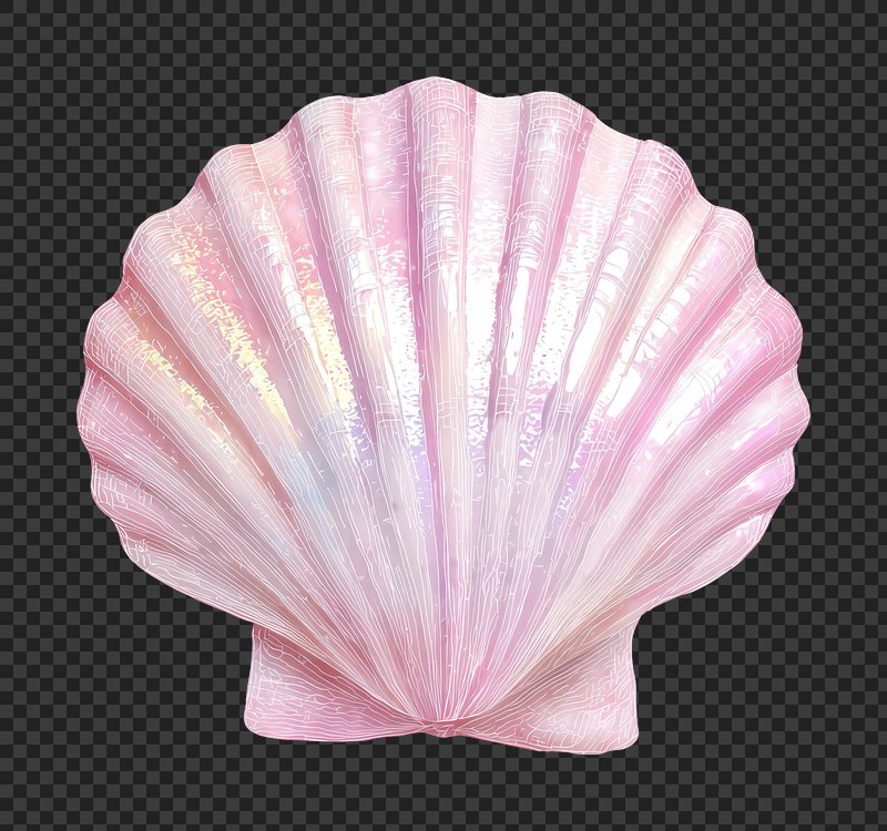 Scallop Shell Illustration Texture Images | Free Photos, PNG Stickers ...