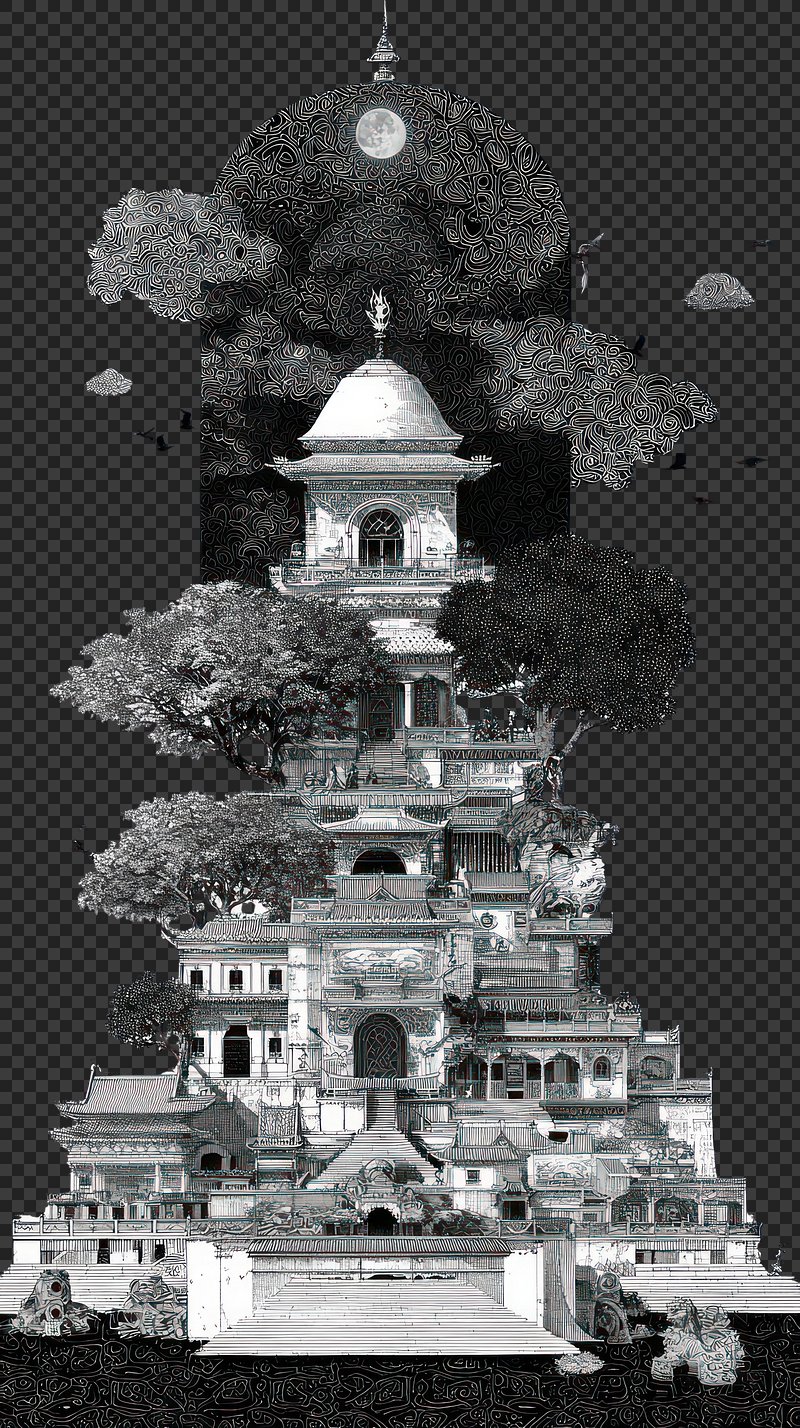 Temple+collage Building Images | Free Photos, PNG Stickers, Wallpapers ...