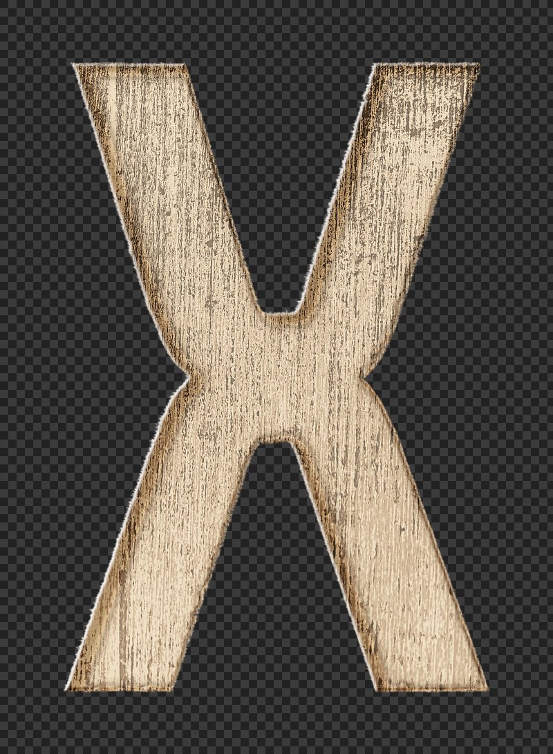 Letter X Transparent PNG Images | Free Photos, PNG Stickers, Wallpapers ...