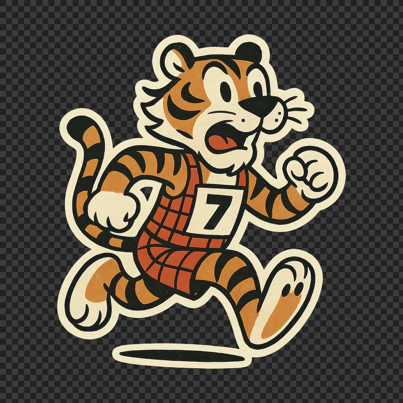 Tiger Run PNG Images | Free Photos, PNG Stickers, Wallpapers ...