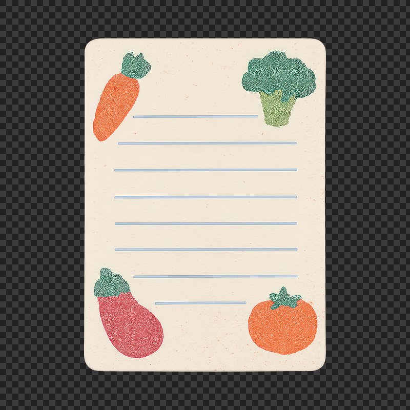 Recipe+to+notes Aesthetic Images | Free Photos, PNG Stickers ...