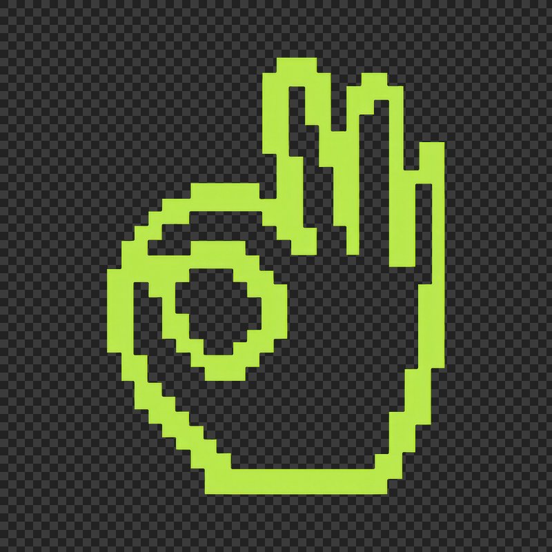 Pixel Hand Retro Background PNG Images | Free Photos, PNG Stickers ...